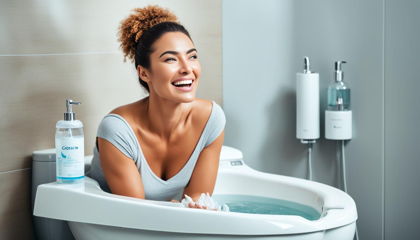 Woman Using Bidet: Hygiene & Comfort Benefits