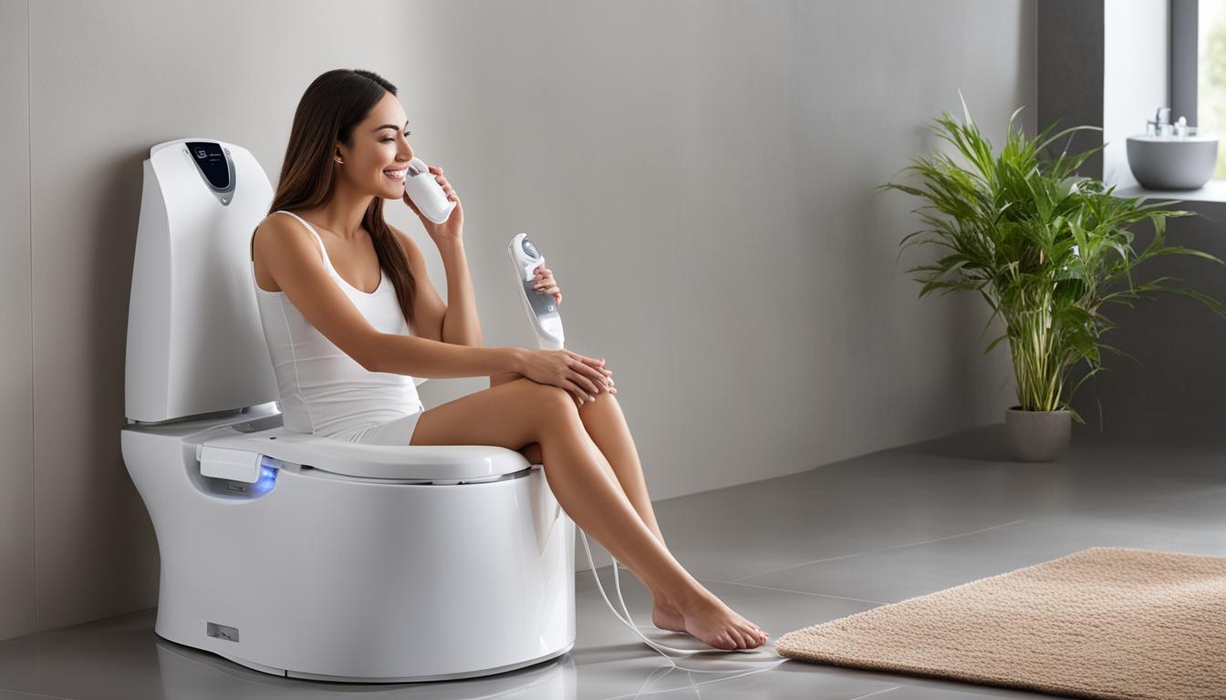 Woman Using Bidet: Hygiene & Comfort Benefits