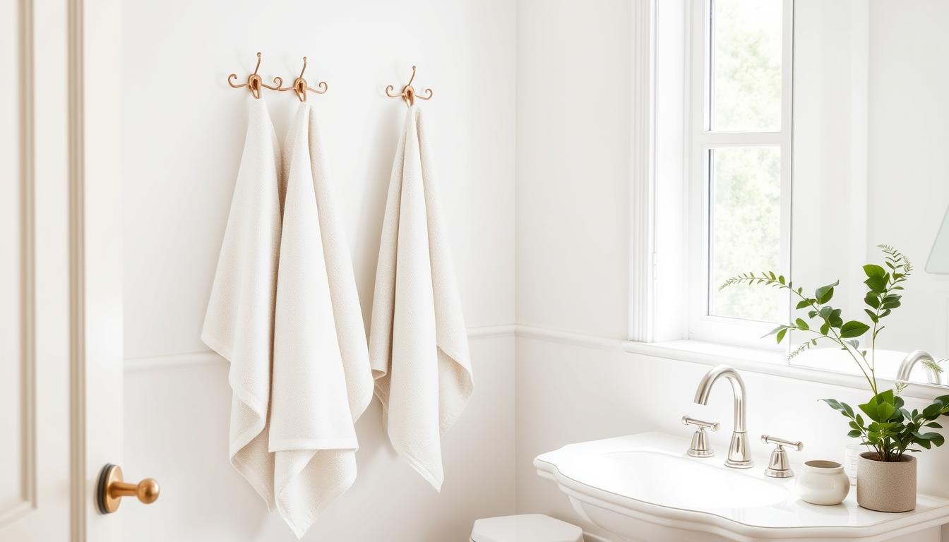 Find out how hanging bath towels can help keep your bathroom tidy and ...