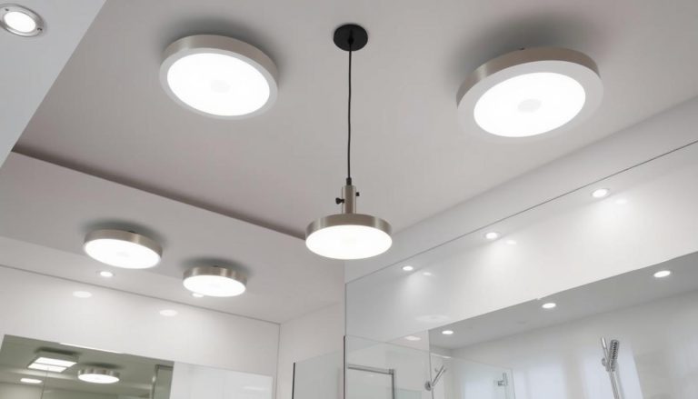 Bathroom Light Fixtures Ceiling Designs