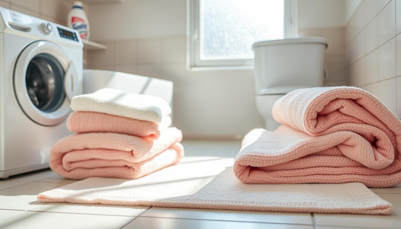 Matching Bath Mat and Towels Ideas