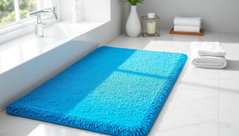 Stylish Bath Mat Blue Designs You'll Love