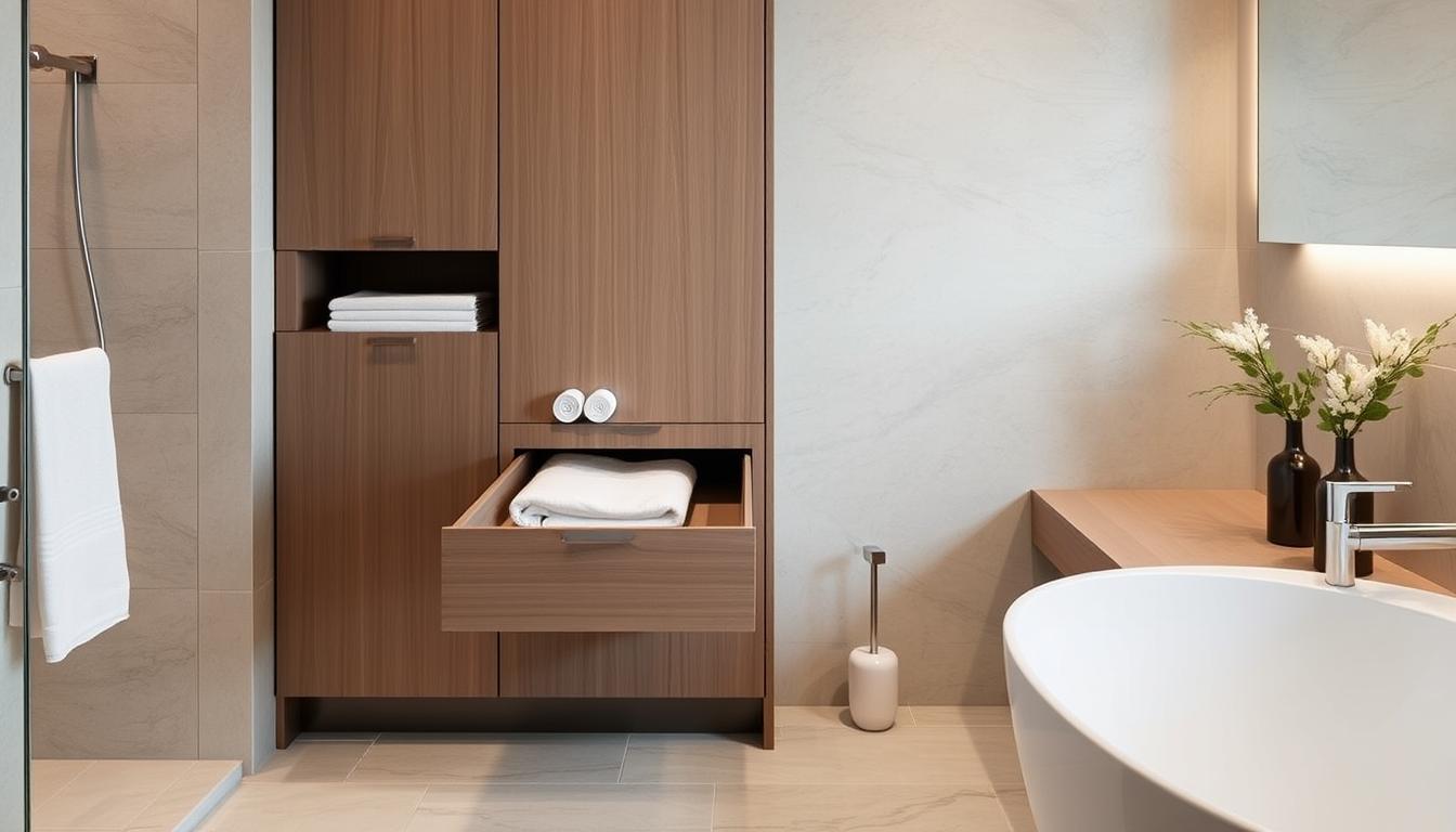 Towel Warmer Bathroom Drawer Ideas