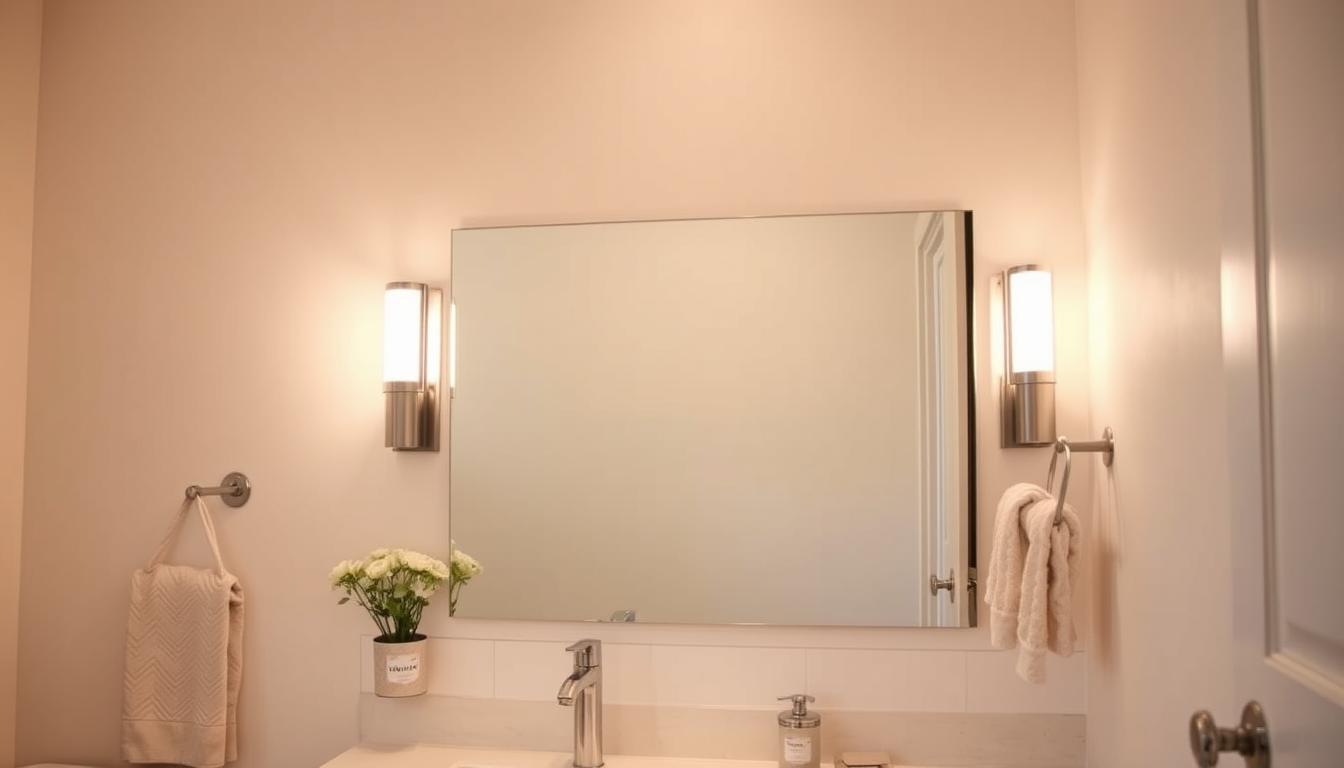 Bathroom Light Fixtures Side of Mirror Ideas