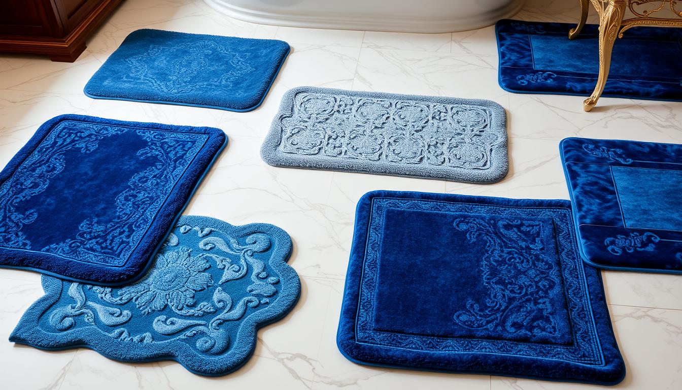 Stylish Bath Mat Blue Designs You'll Love
